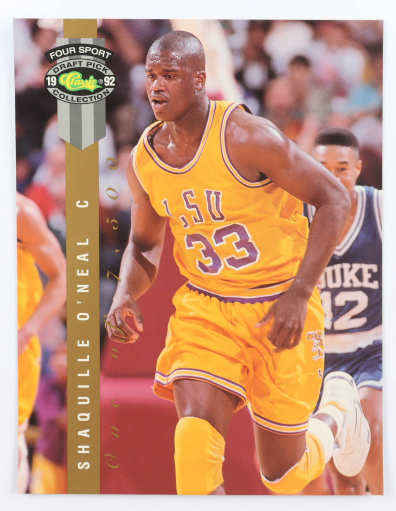 Shaquille O'Neal 1992 Classic Four Sport LPs #LP8 | Pristine Auction