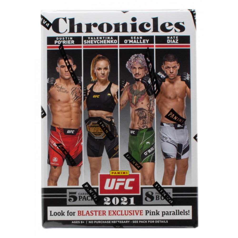 2021 Panini Chronicles UFC Blaster Box with (8) Packs | Pristine Auction