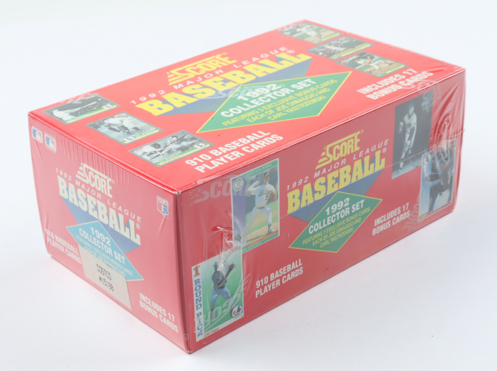 1992 Score Baseball Complete Factory Set of (910) Cards with Manny ...