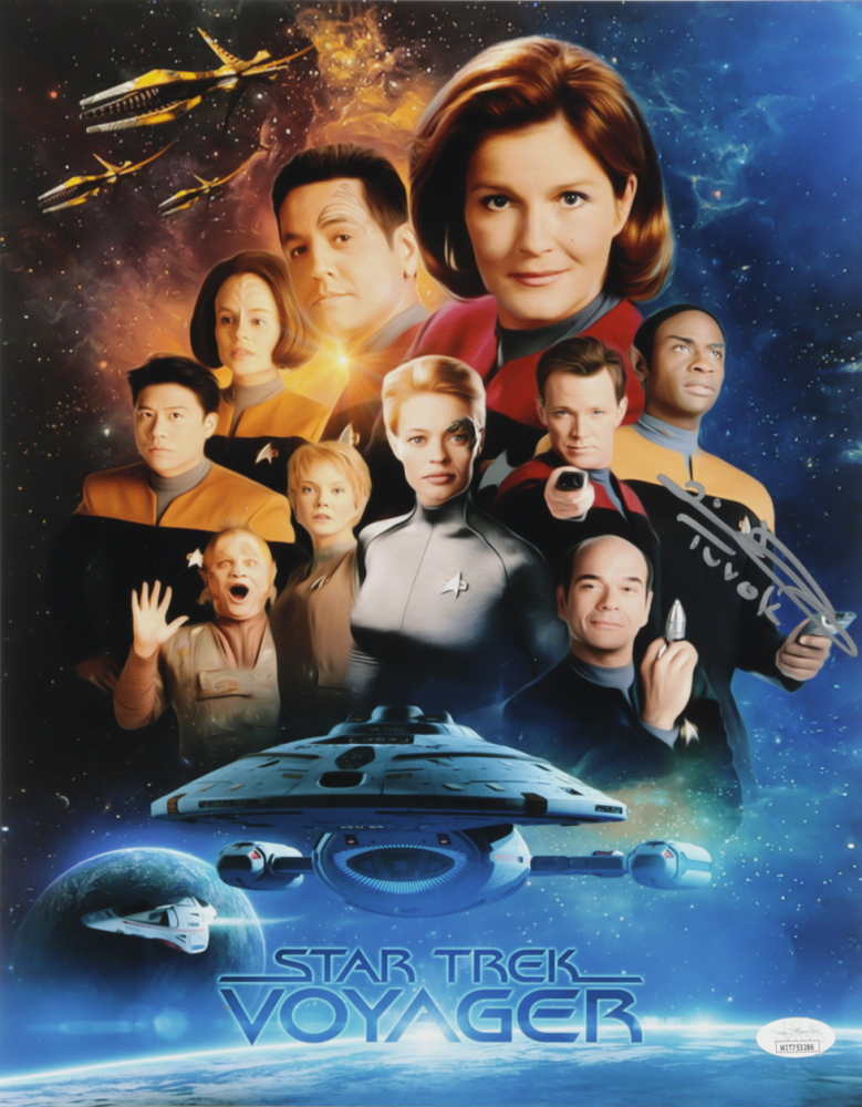 Tim Russ Signed "Star Trek: Voyager" 11x14 Photo Inscribed "Tuvok" (JSA ...