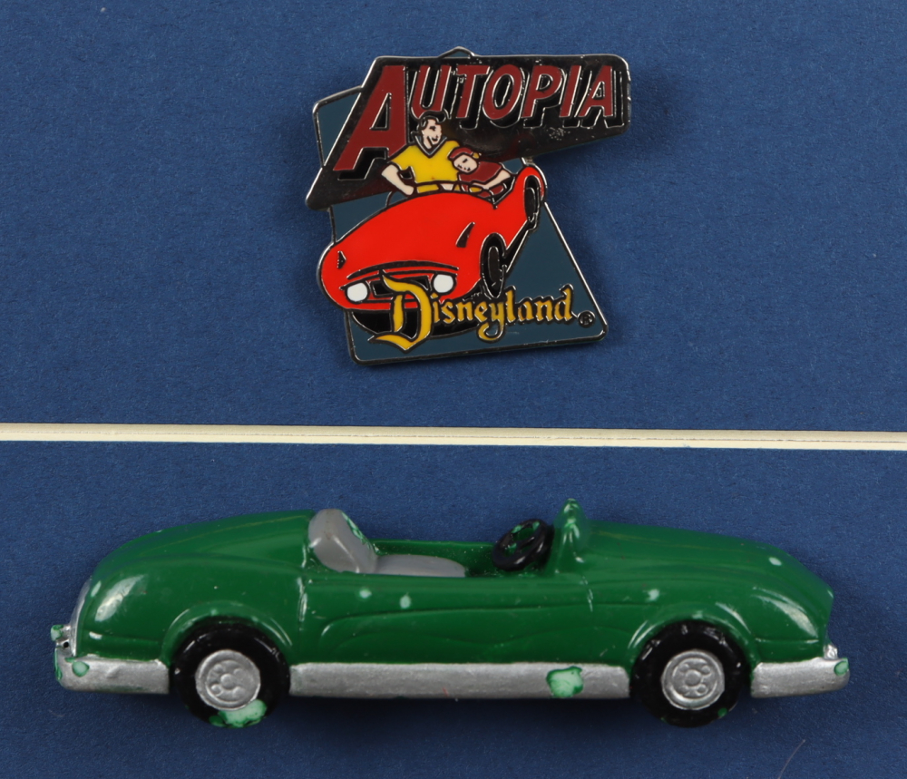 Disneyland Tomorrowland's "Autopia" 15x24 Custom Framed Print Display ...
