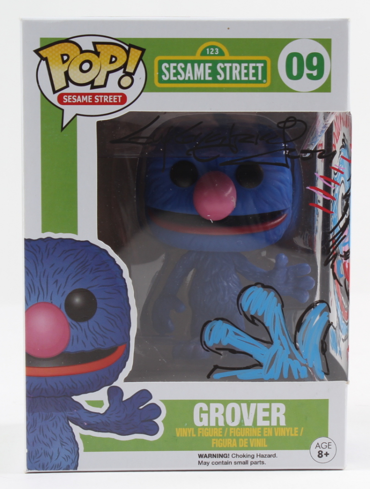 Guy Gilchrist Signed "Sesame Street" #09 Grover Funko Pop! Vinyl Figure ...