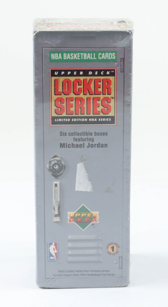 1991 Upper Deck NBA Michael Jordan Locker Series 1 Box with (7) Packs ...