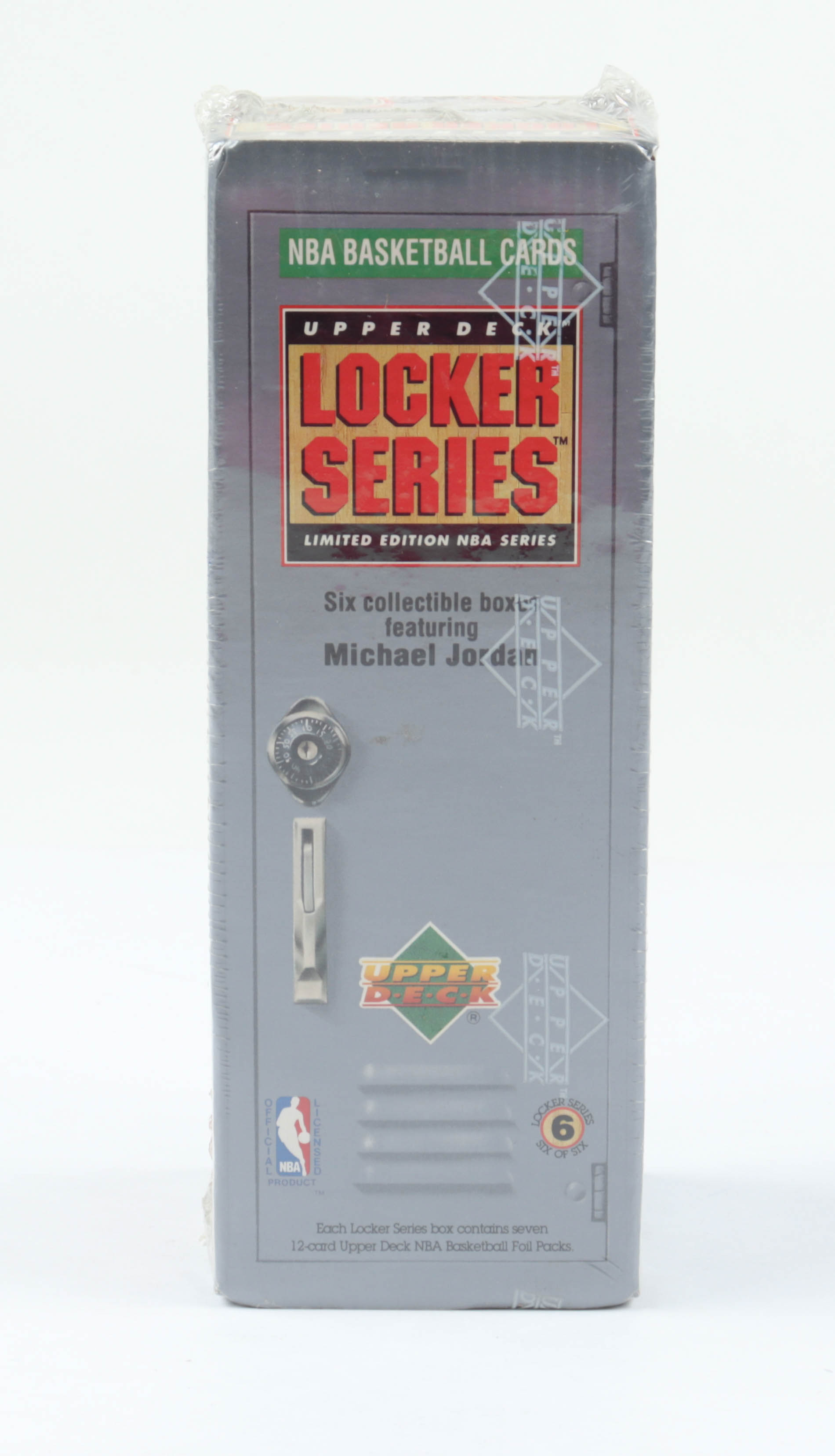 1991 Upper Deck NBA Michael Jordan Locker Series 6 Box with (7) Packs ...