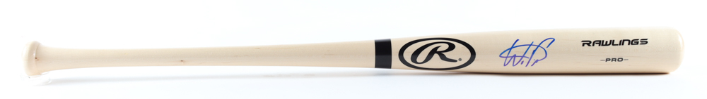 Wander Franco Signed Rawlings Pro Baseball Bat (JSA) | Pristine Auction