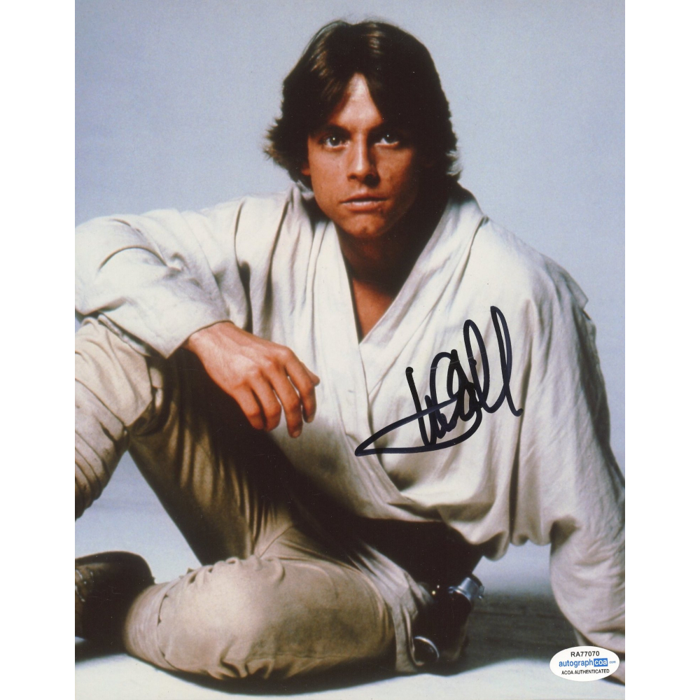 Mark Hamill Signed "Star Wars" 8x10 Photo (ACOA LOA) | Pristine Auction