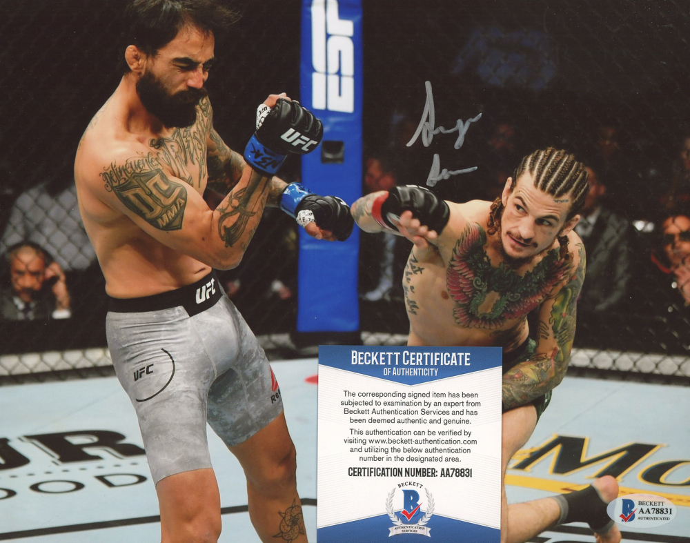 "Sugar" Sean O'Malley Signed UFC 8x10 Photo (Beckett COA) | Pristine ...