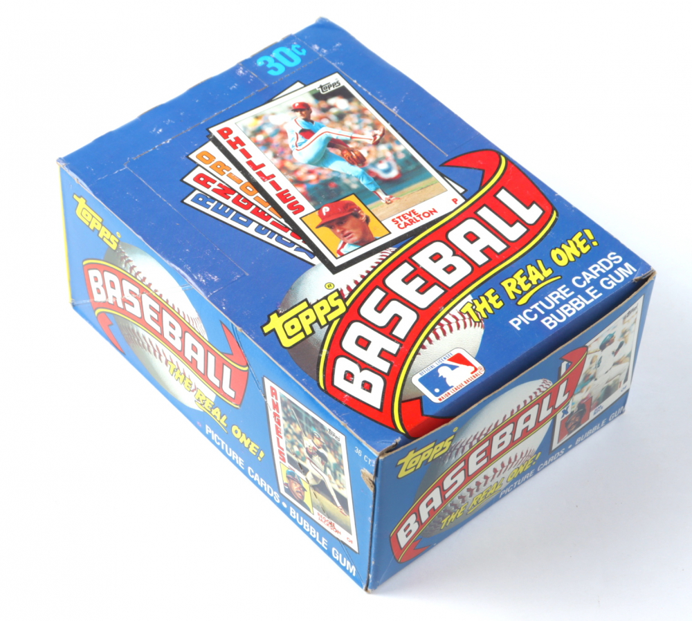 1984 Topps Baseball Card Box with (36) Packs | Pristine Auction