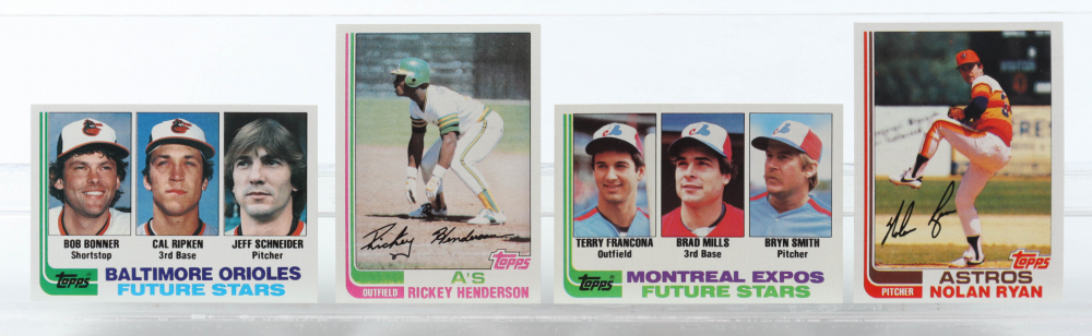 1982 Topps Baseball Complete Set Of (792) Cards With Bob Bonner Rc