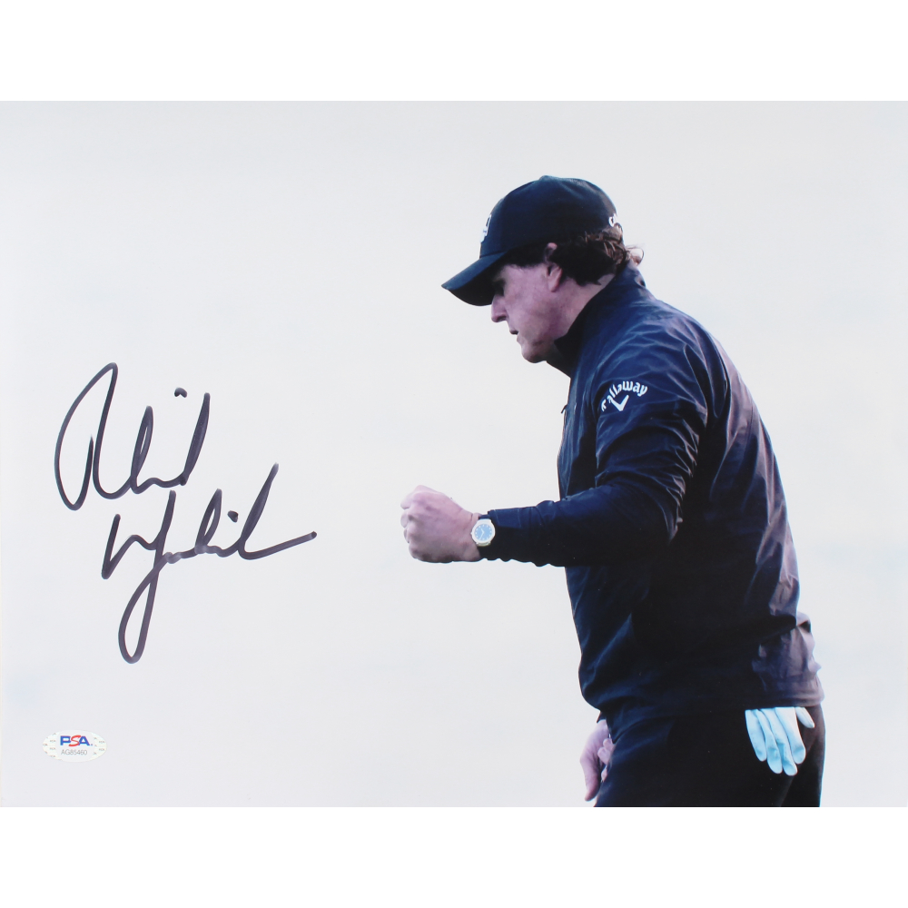 Phil Mickelson Signed 11x14 Photo (PSA Hologram) | Pristine Auction