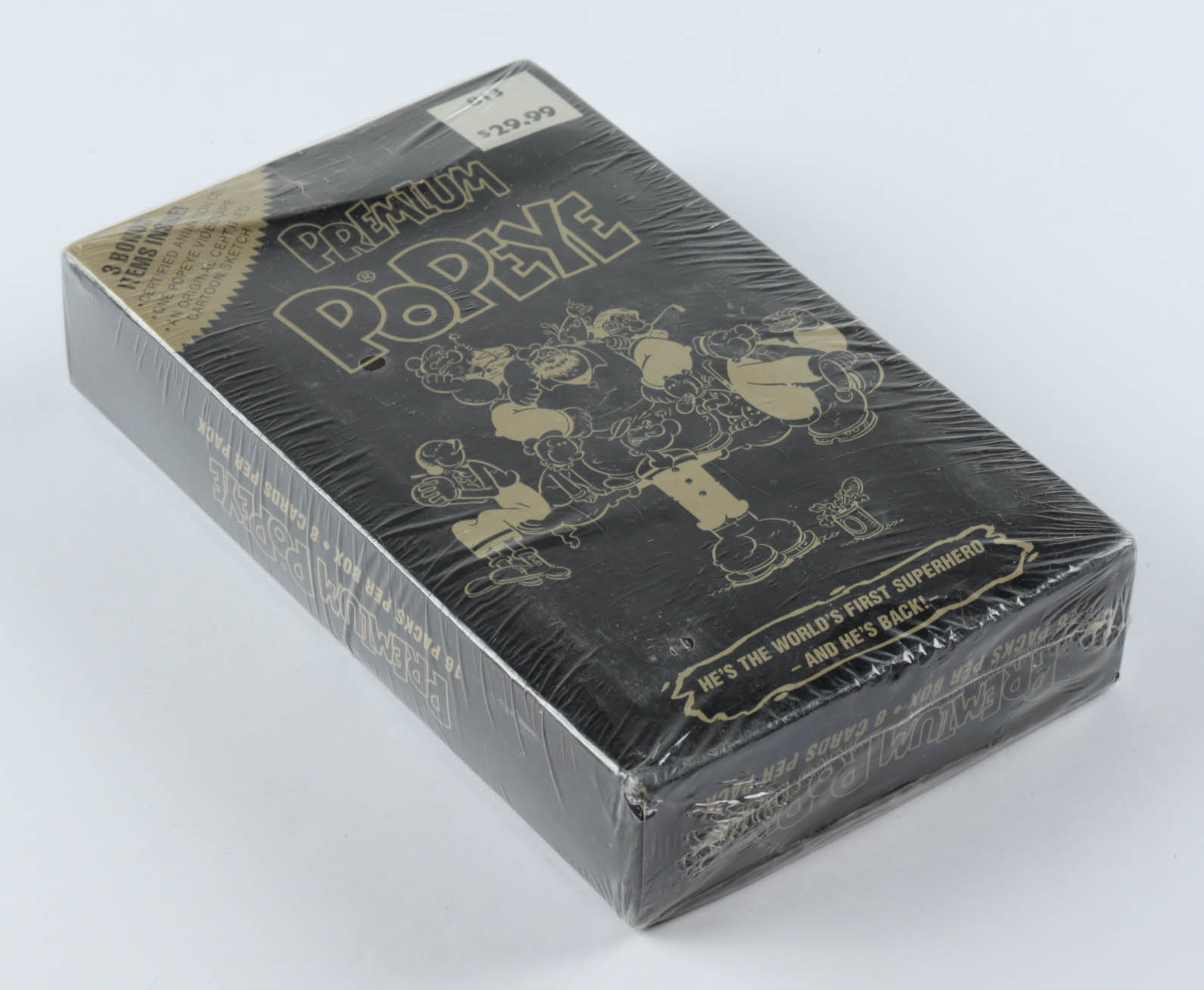 1996 King Premium Popeye Trading Cards with (16) Packs | Pristine Auction