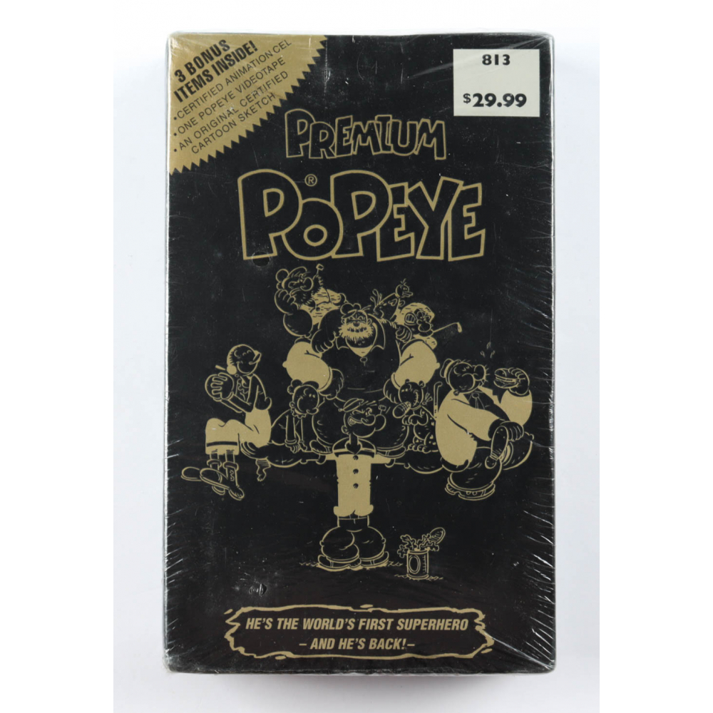 1996 King Premium Popeye Trading Cards with (16) Packs | Pristine Auction