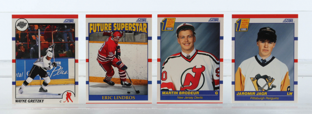 1990 Score Hockey Complete Set Of (445) Cards With Martin Brodeur #439 