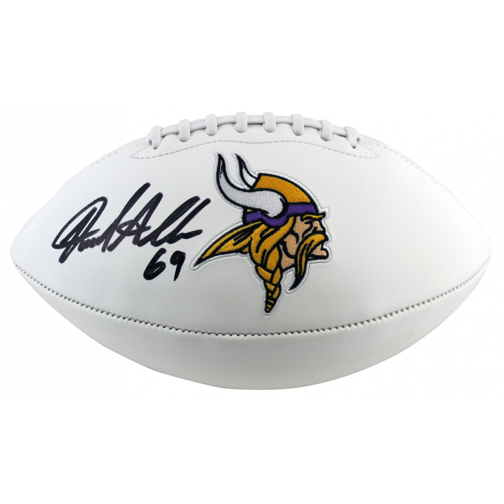 Jared Allen Signed Vikings Logo Football (Beckett) | Pristine Auction