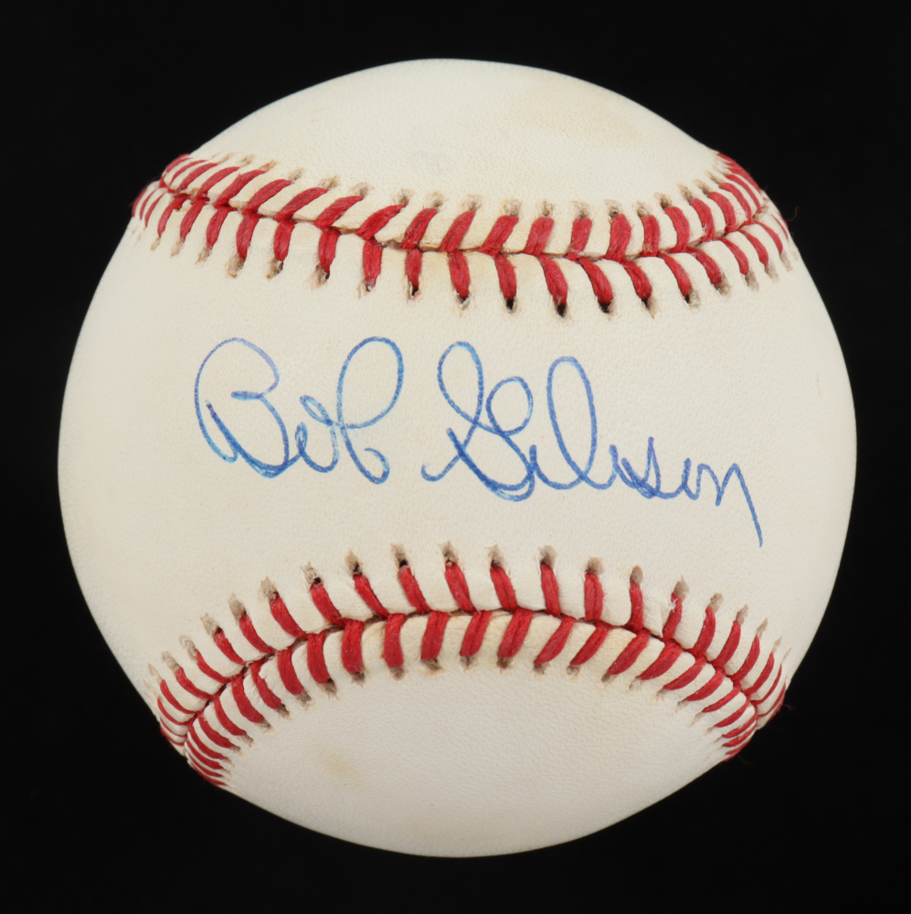 Bob Gibson Signed ONL Baseball (PSA) | Pristine Auction