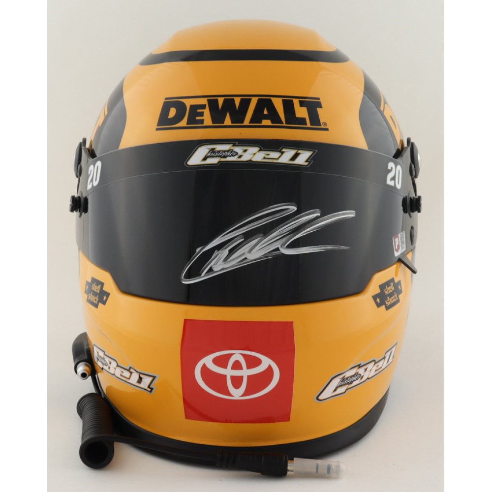 Christopher Bell Signed NASCAR 2021 DeWalt Full-Size Helmet (PA ...