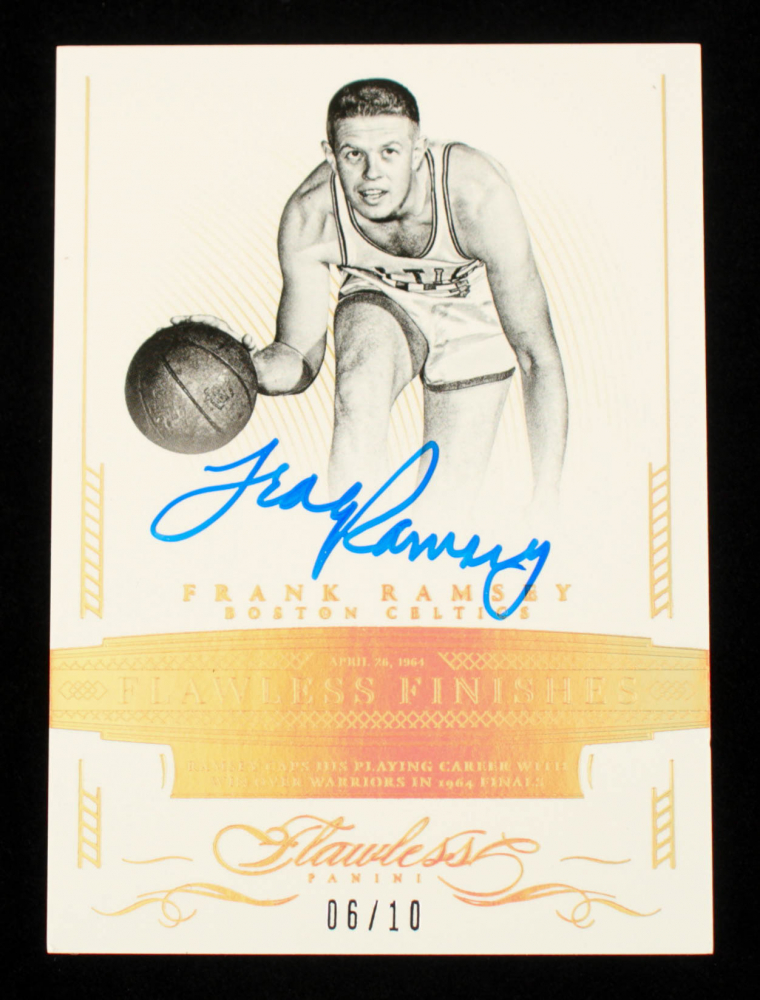 Frank Ramsey 2014 Flawless #FF-FR Flawless Finishes - Gold /10 Price ...