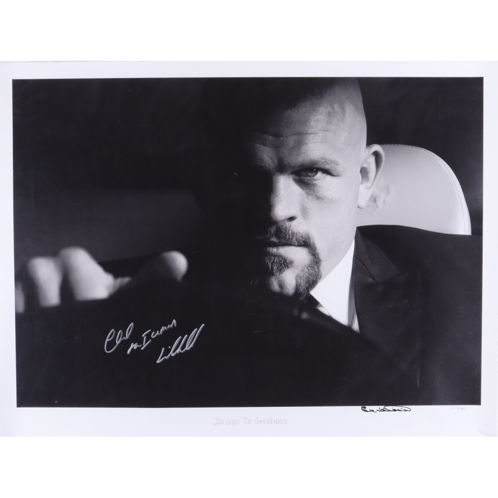 Chuck Liddell "Iceman Liddell" Signed 23x30.5 UFC Fine Art Giclee by ...
