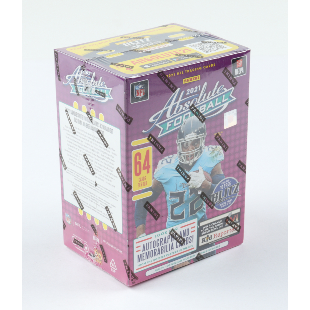 2021 Panini Absolute Football Blaster Box with (8) Packs | Pristine Auction