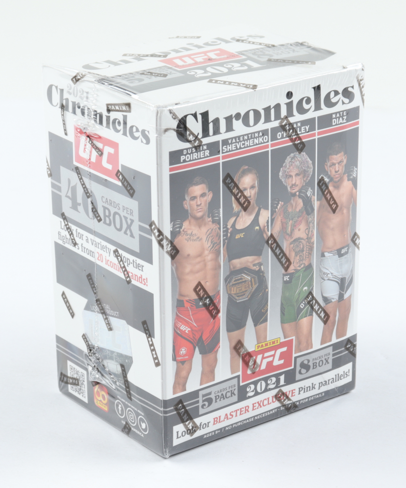 2021 Panini Chronicles UFC Blaster Box with (8) Packs | Pristine Auction