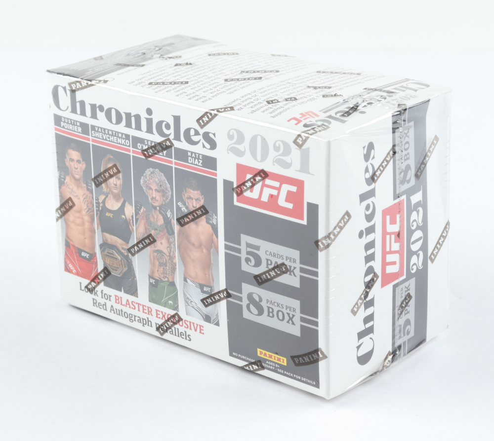2021 Panini Chronicles UFC Blaster Box with (8) Packs | Pristine Auction