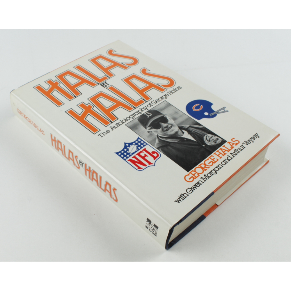 1946 Bears Signed "Halas By Halas" Hardcover Book Signed By (6) with ...