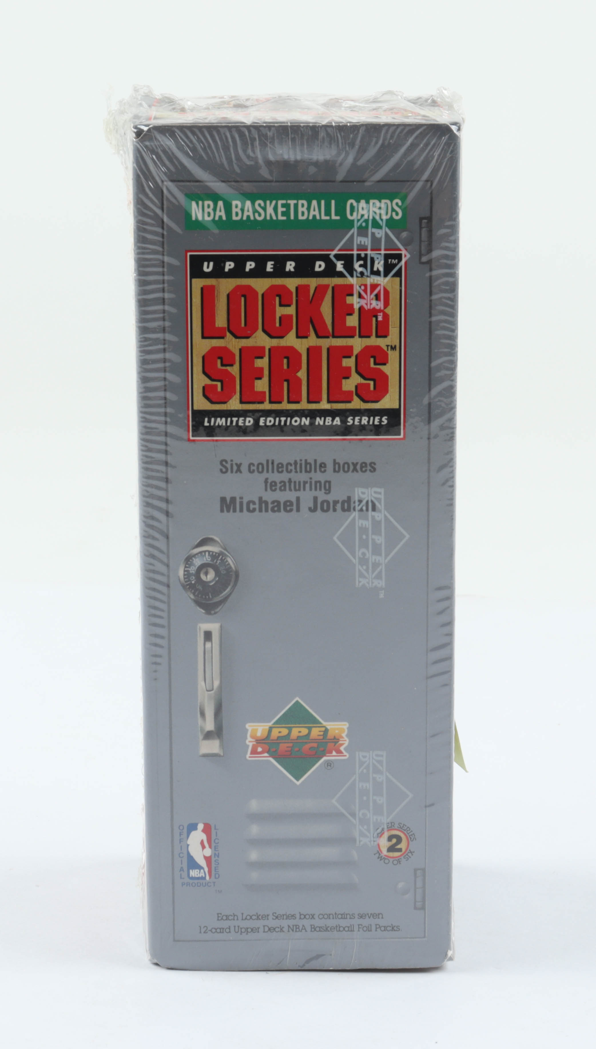 1991 Upper Deck NBA Michael Jordan Locker Series 2 Box with (7) Packs ...