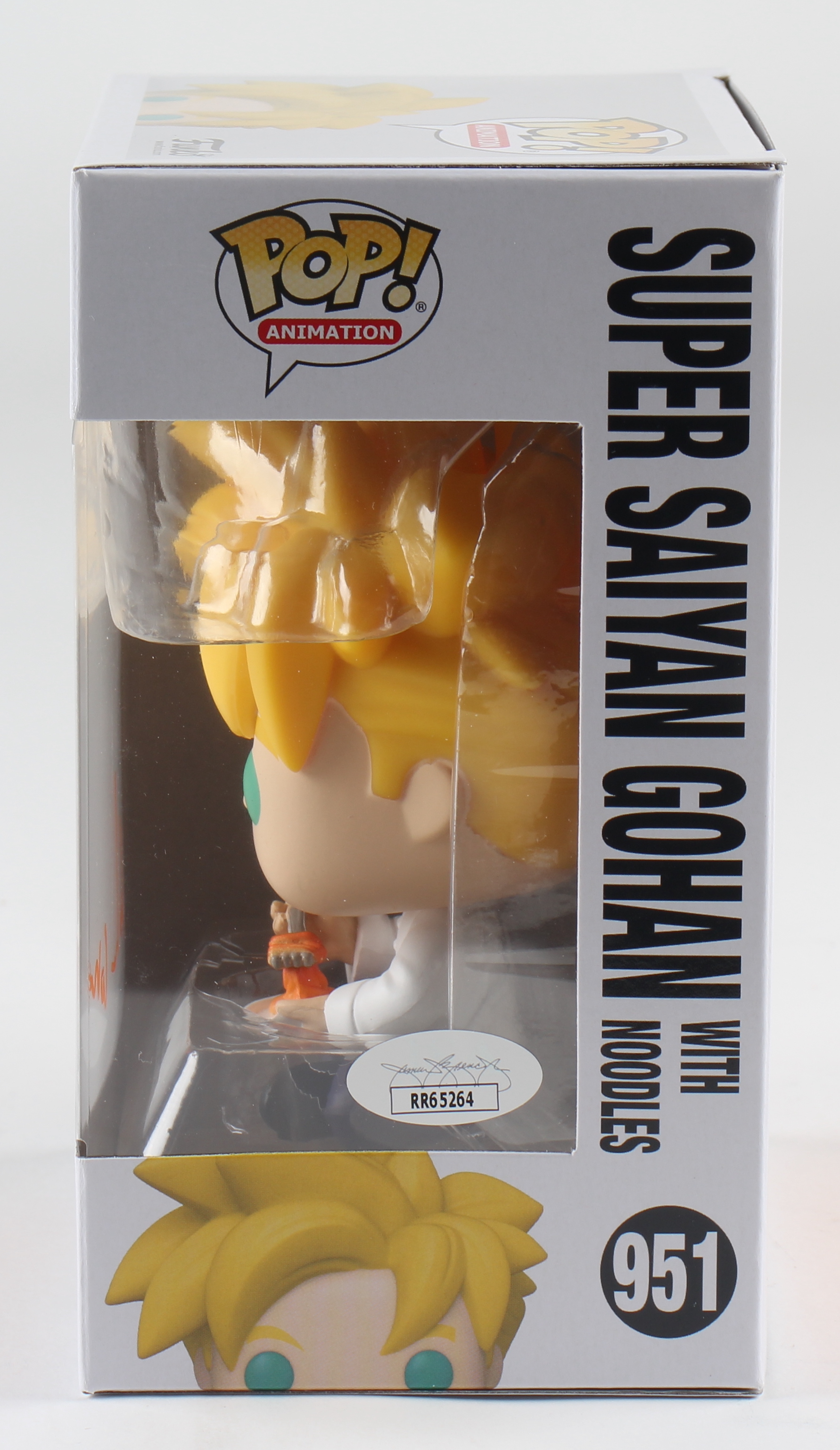 Kyle Hebert Signed "Dragon Ball Z" #951 Super Saiyan Gohan with Noodles ...