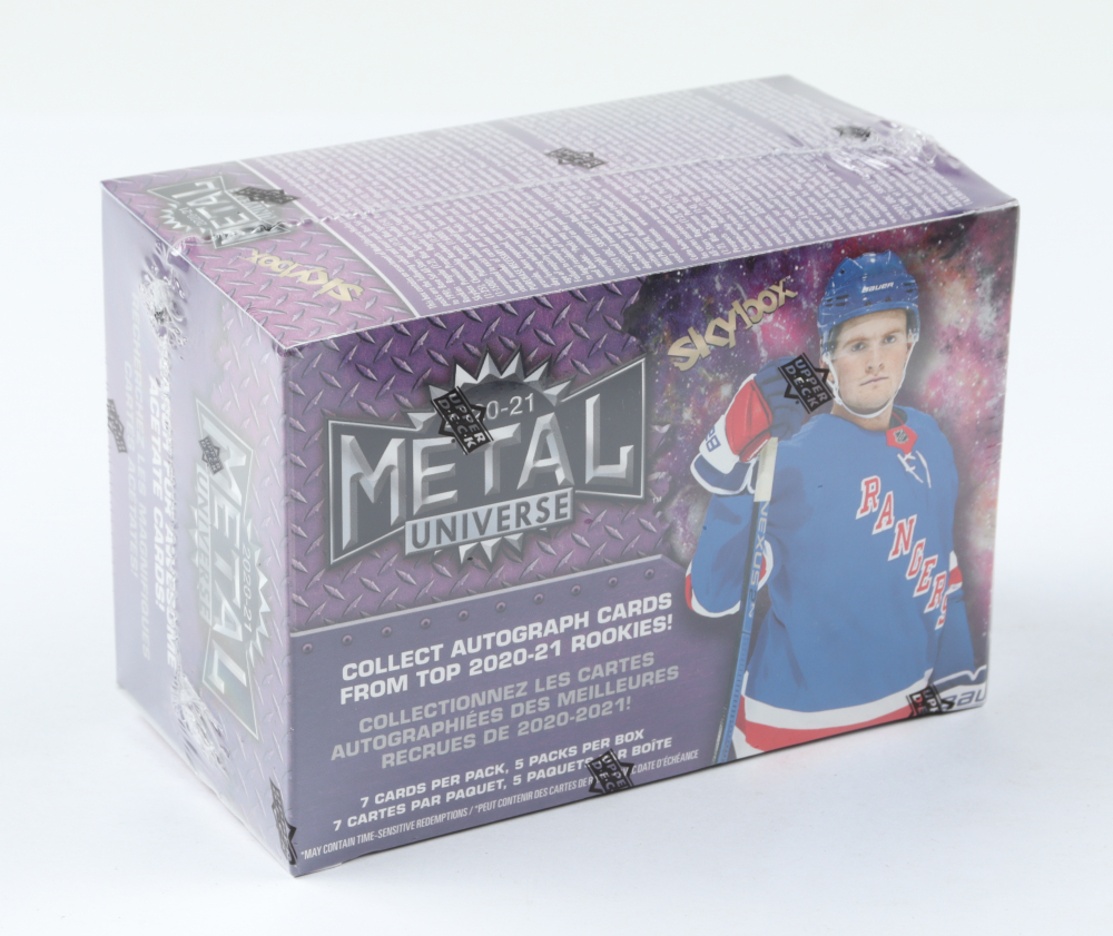 2020-21 Upper Deck Skybox Metal Universe Hockey Blaster Box with (5 ...