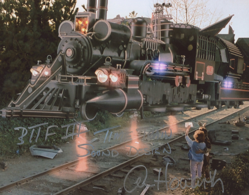 Alan Howarth Signed "Back to the Future Part III" 8x10 Photo Inscribed ...