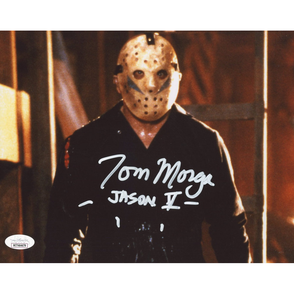 Tom Morga Signed "Friday The 13th Part V: A New Beginning" 8x10 Photo ...