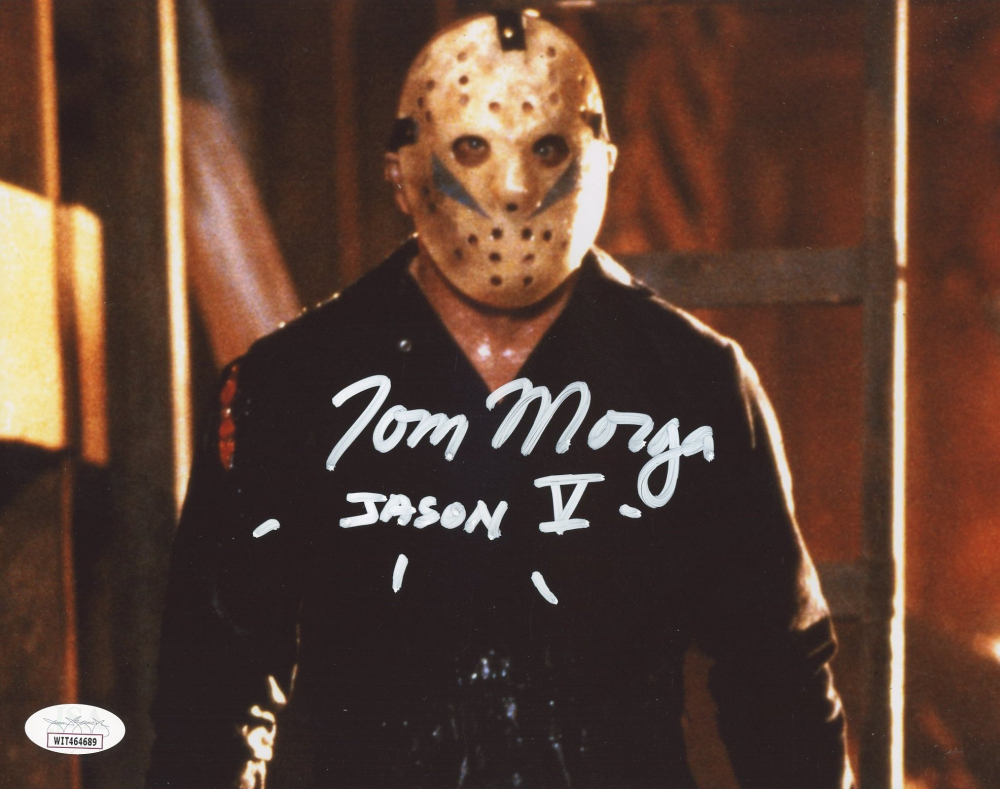 Tom Morga Signed "Friday The 13th Part V: A New Beginning" 8x10 Photo ...