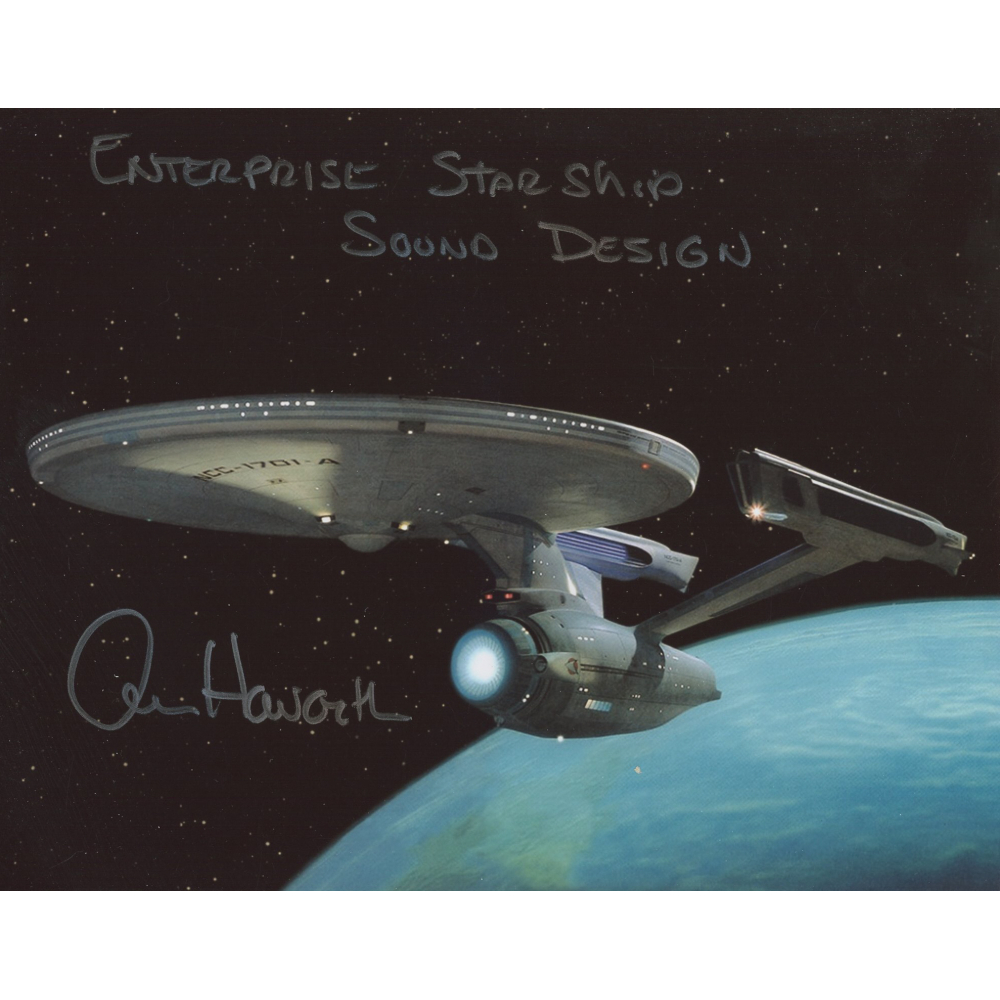 Alan Howarth Signed "Star Trek" 8x10 Photo Inscribed "Enterprise ...