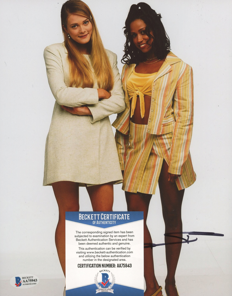 Stacey Dash Signed "Clueless" 8x10 Photo (Beckett COA) | Pristine Auction