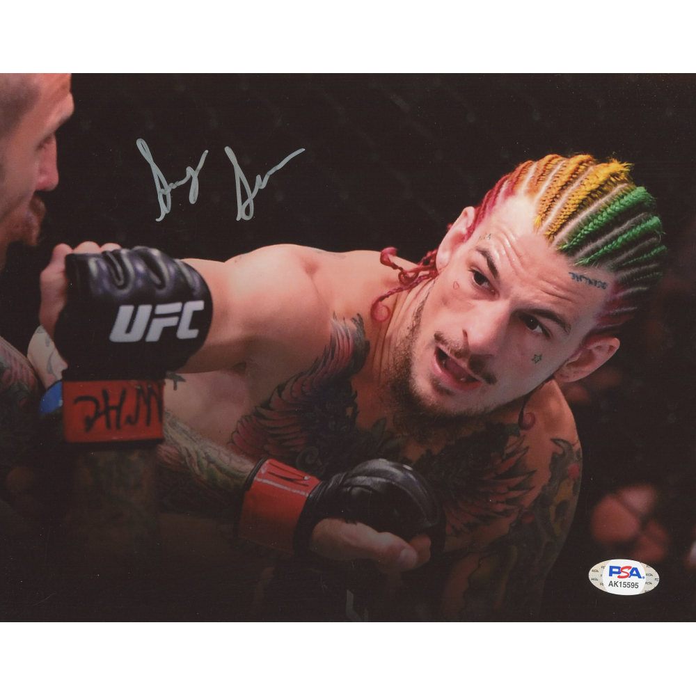"Sugar" Sean O'Malley Signed UFC 8x10 Photo (PSA) | Pristine Auction