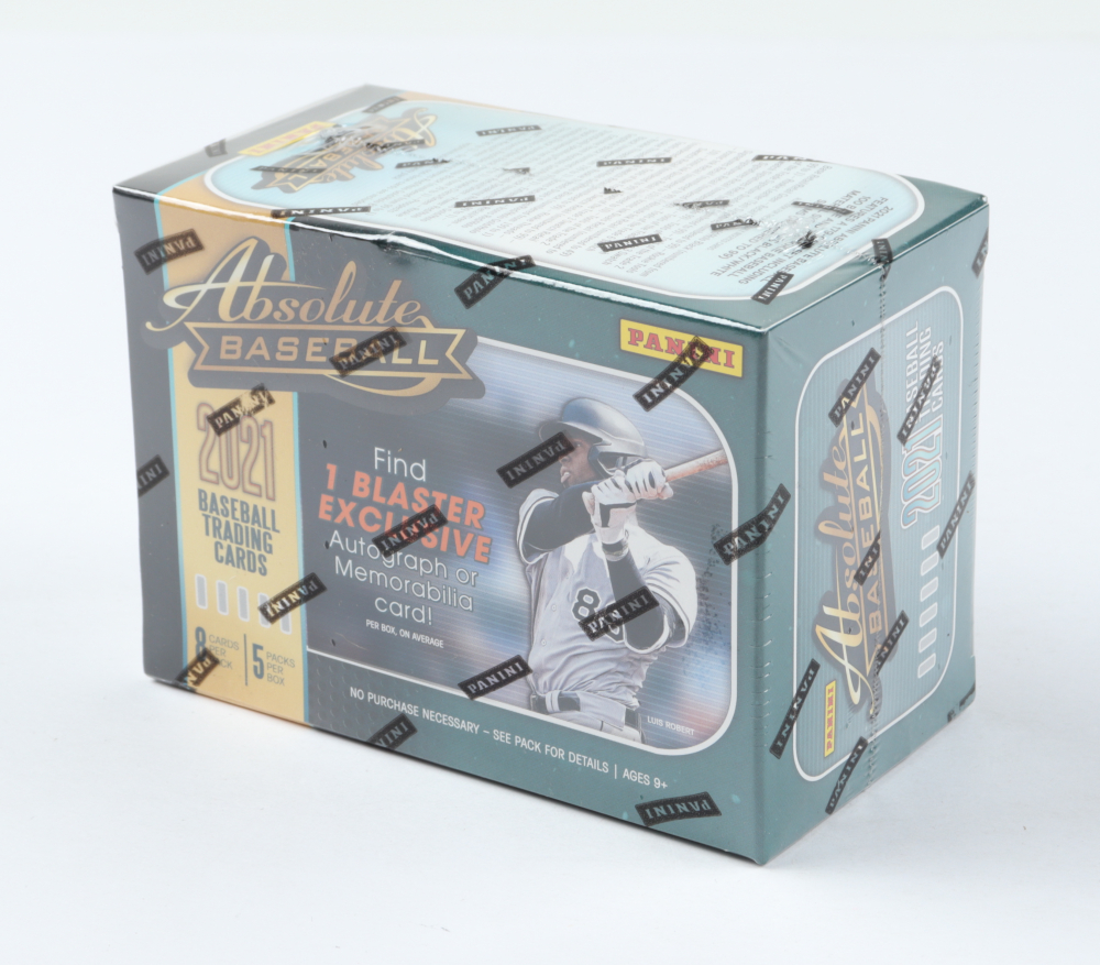 2021 Panini Absolute Baseball Blaster Box with (5) Packs | Pristine Auction
