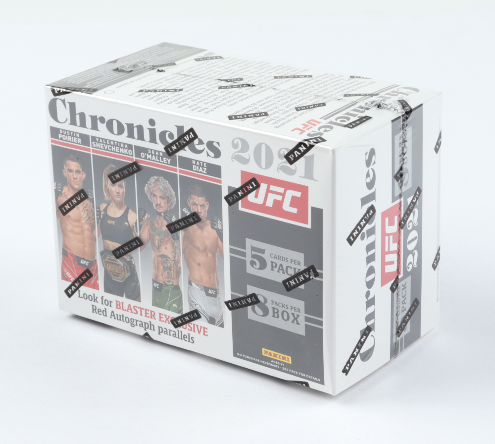 2021 Panini Chronicles UFC Blaster Box with (8) Packs | Pristine Auction