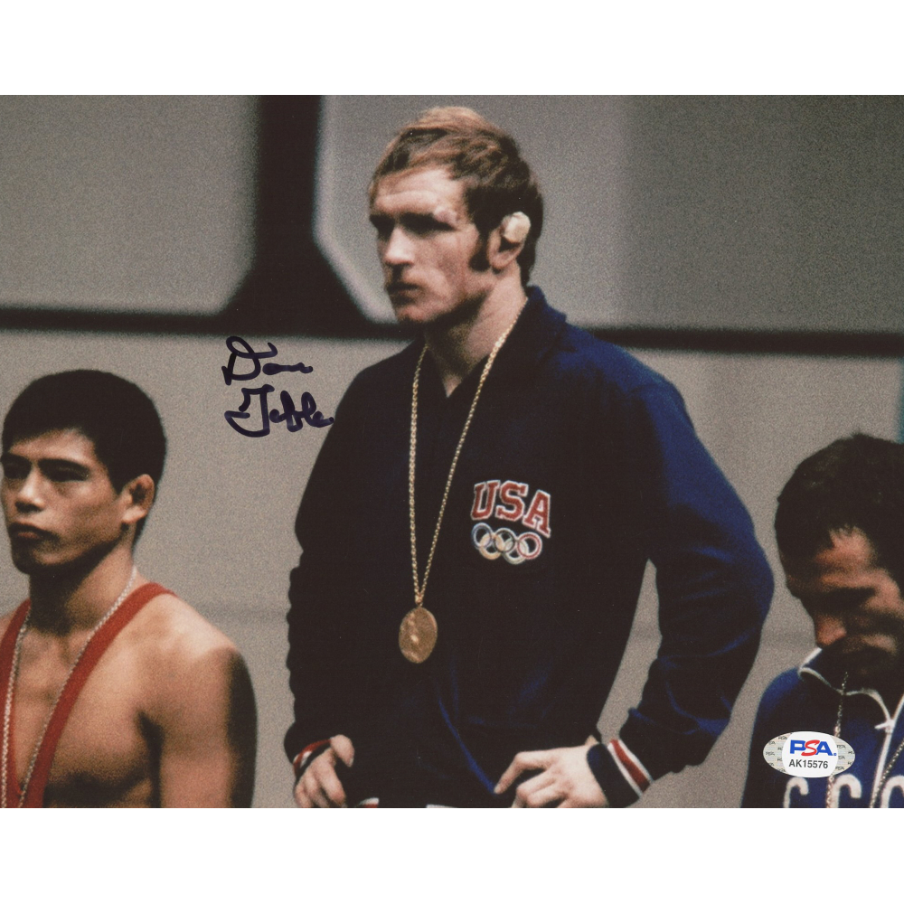 Dan Gable Signed Team USA 8x10 Photo (PSA) | Pristine Auction