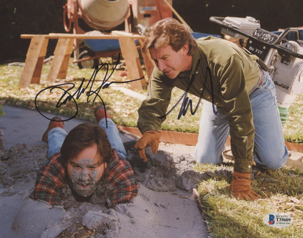 Tim Allen & Richard Karn Signed "Home Improvement" 8x10 Photo (Beckett ...