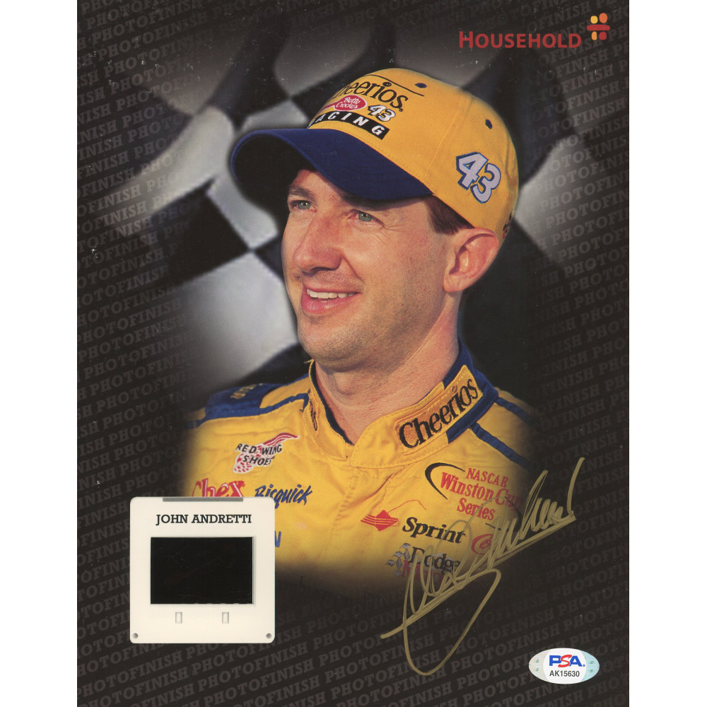 John Andretti Signed 8x10 Photo (PSA) | Pristine Auction