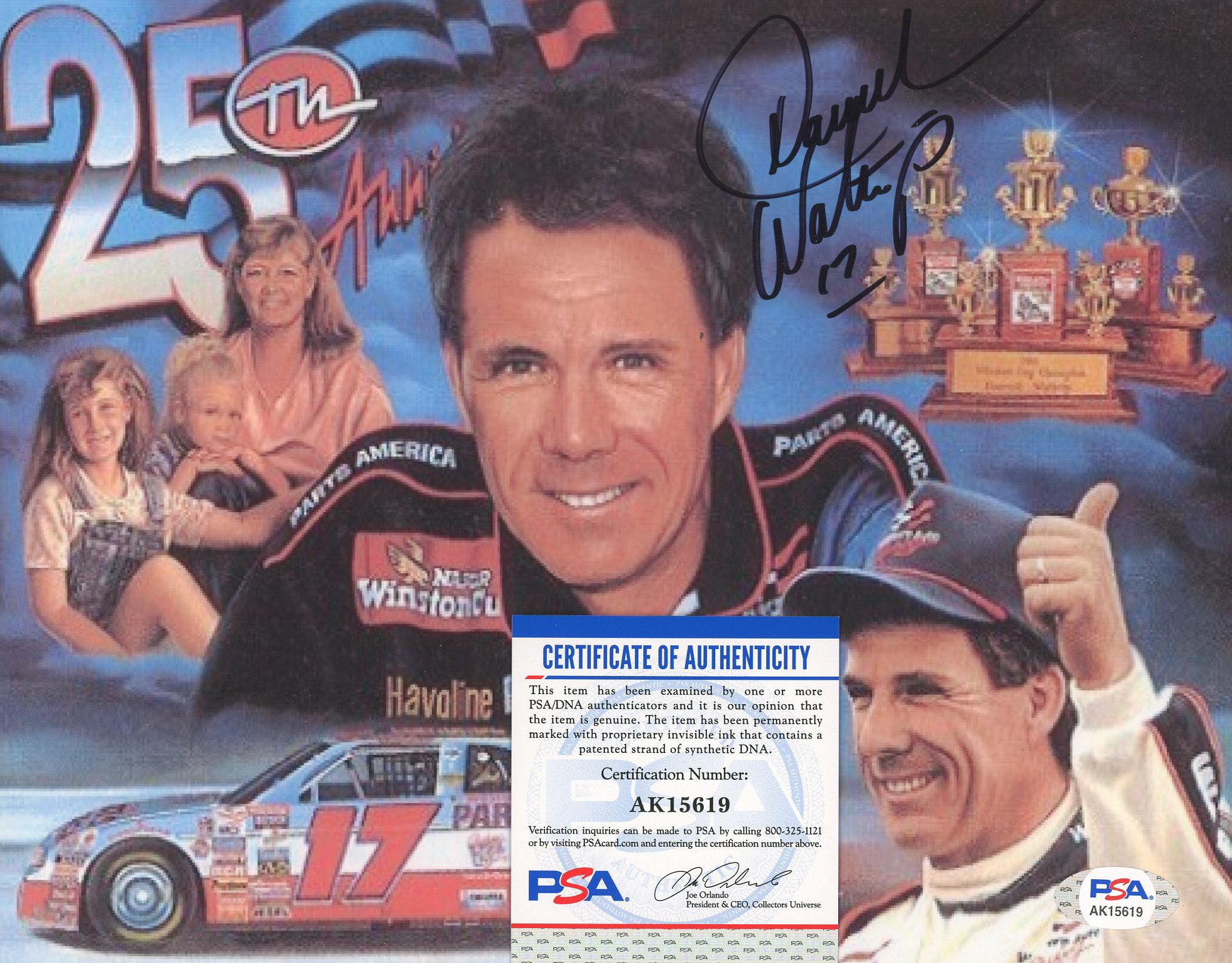 Darrell Waltrip Signed 8x10 Photo (PSA) | Pristine Auction
