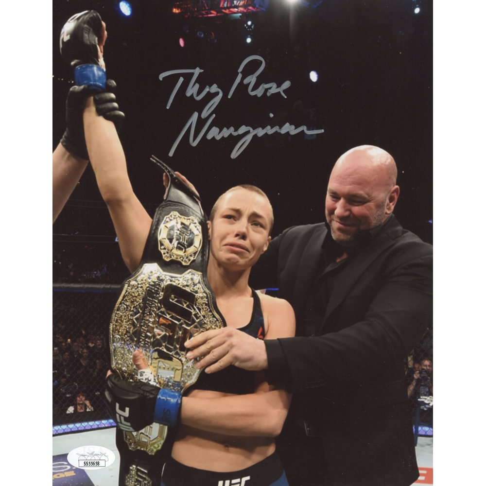"Thug" Rose Namajunas Signed 8x10 Photo (JSA COA) | Pristine Auction