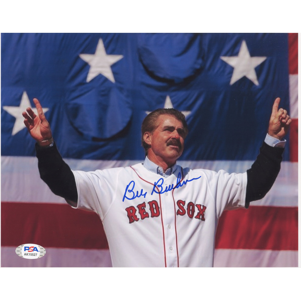 Bill Buckner Signed Red Sox 8x10 Photo (PSA) | Pristine Auction