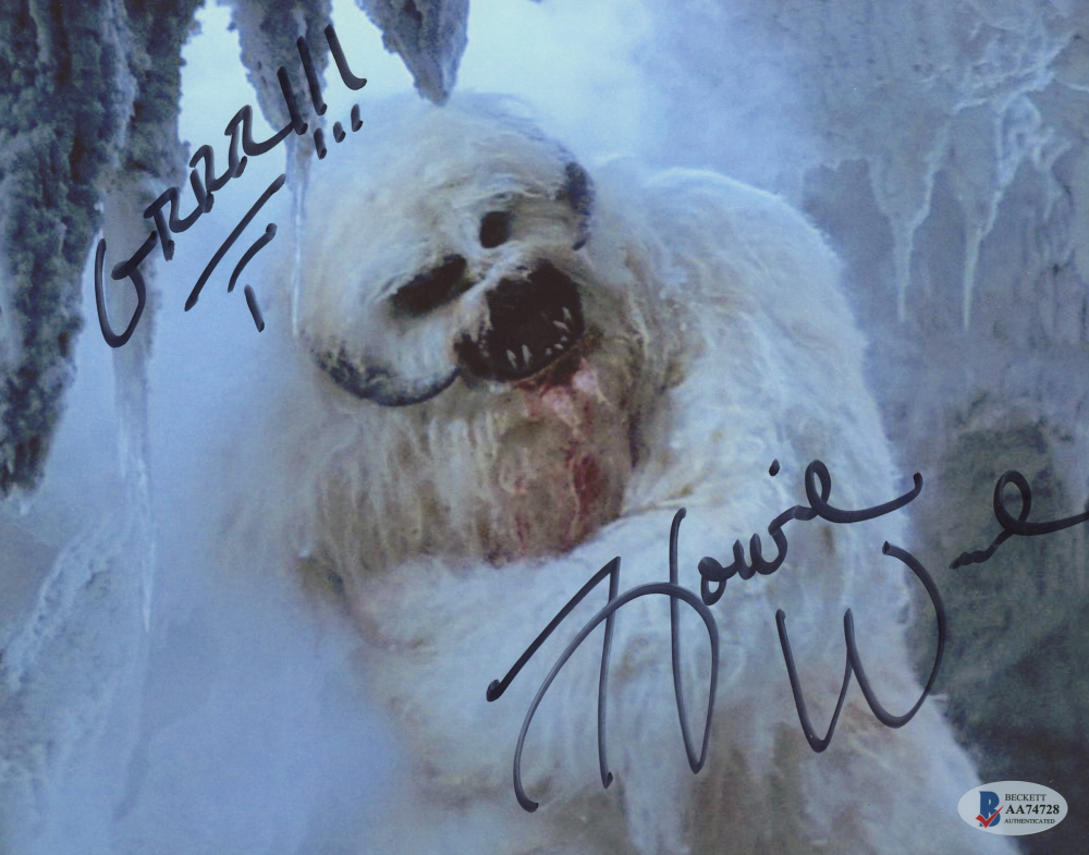 Howie Weed Signed "Star Wars: The Empire Strikes Back" 8x10 Photo ...