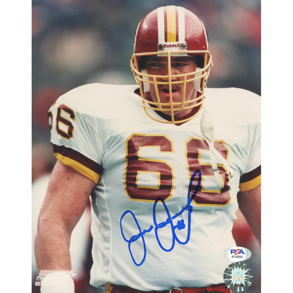 Joe Jacoby Signed Washington 8x10 Photo (PSA COA) | Pristine Auction