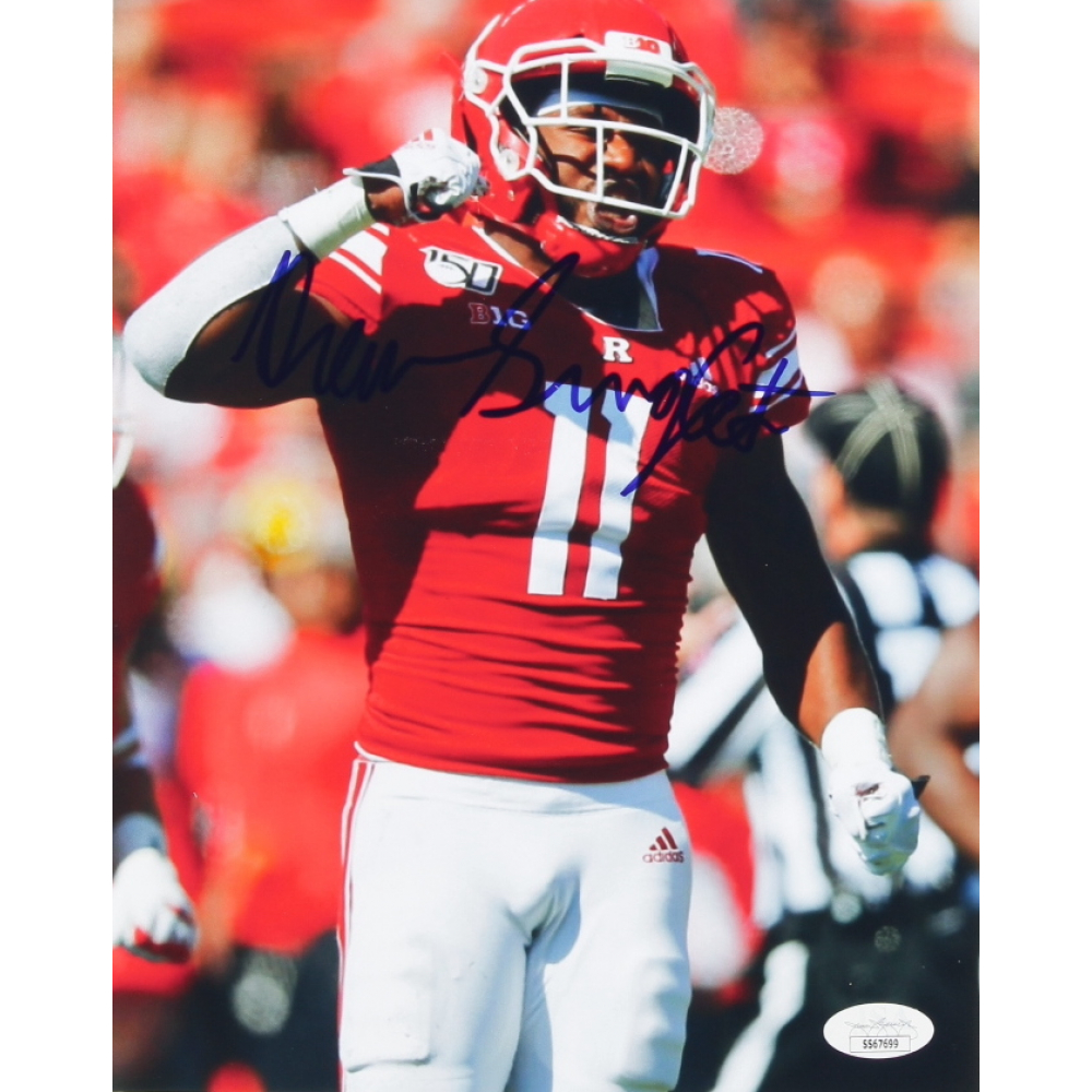 Drew Singleton Signed Rutgers Scarlet Knights 8x10 Photo (JSA COA ...