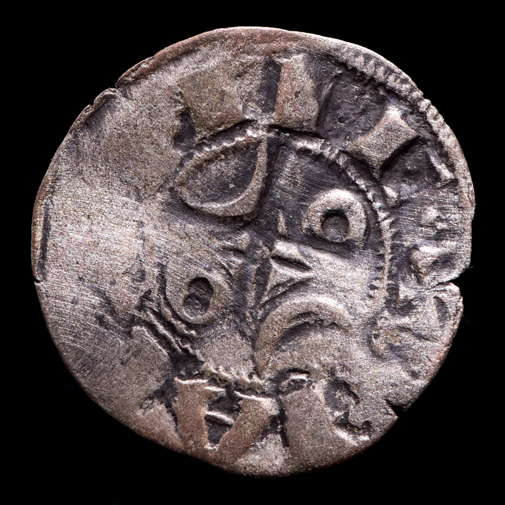 Hugh X Count of La Marche (1219-1249) France Denier Medieval Silver ...