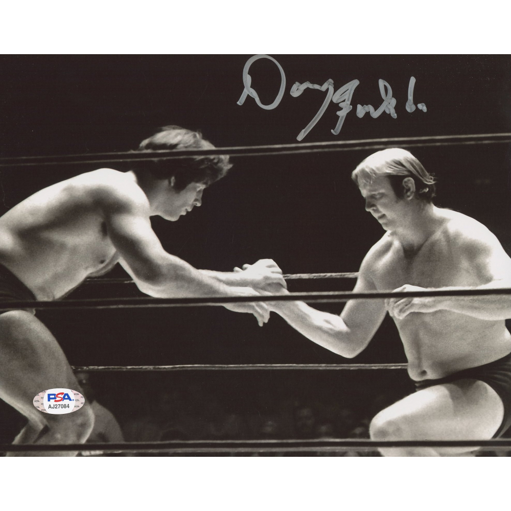 Dory Funk Jr. Signed 8x10 Photo (PSA COA) | Pristine Auction