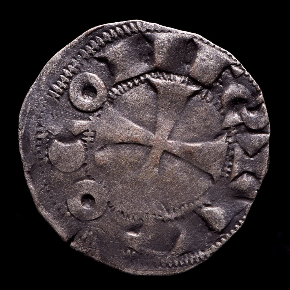 Hugh X Count of La Marche (1219-1249) France Denier Medieval Silver ...