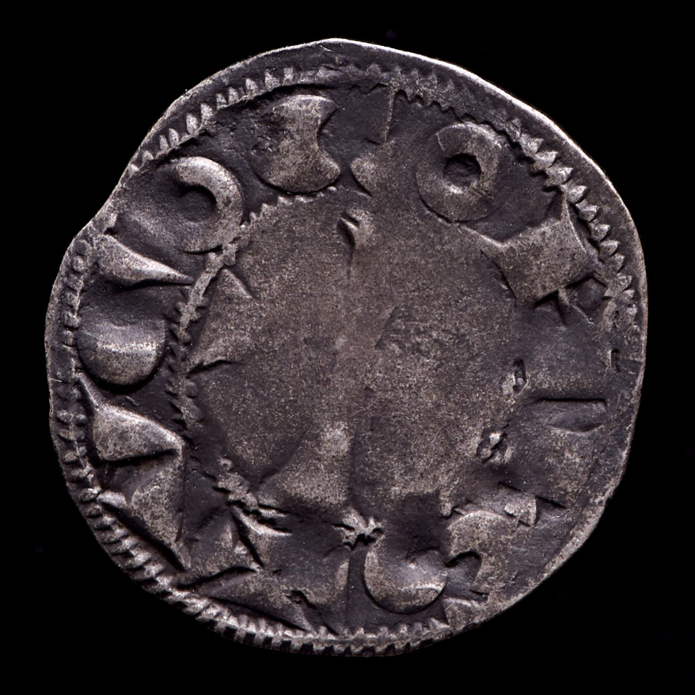 Hugh X Count of La Marche (1219-1249) France Denier Medieval Silver ...